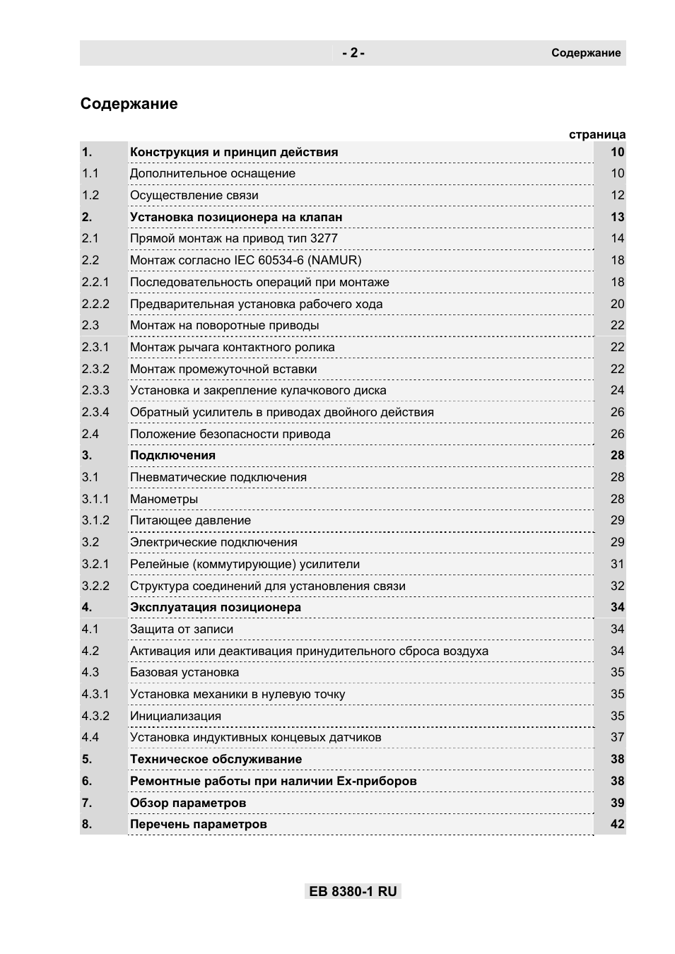 Samson 3780 HART-позиционер: Инструкция и руководство на русском